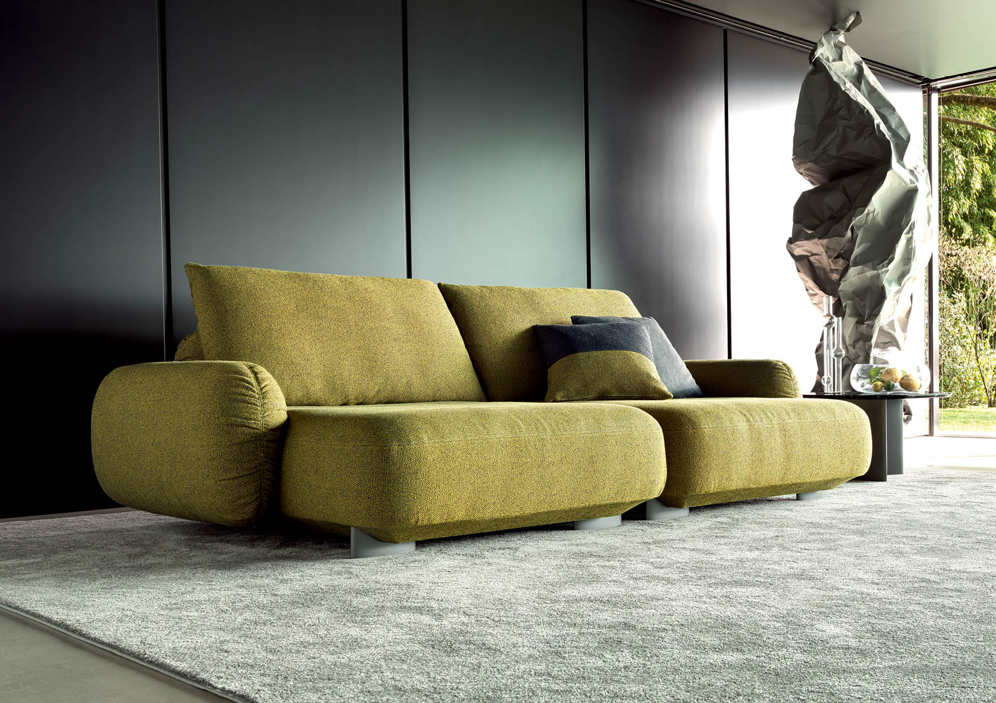 Divano con seduta profonda Iggy Cinema - BertO